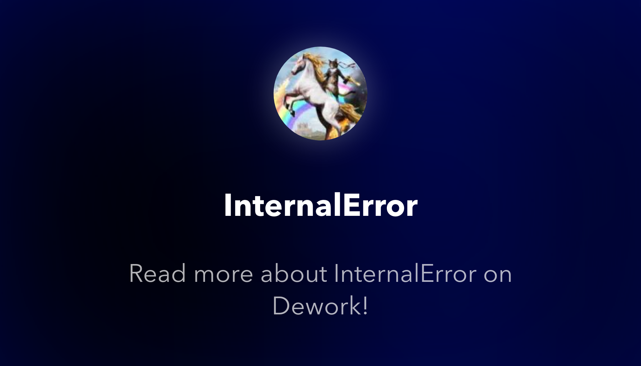 Internalerror Dework